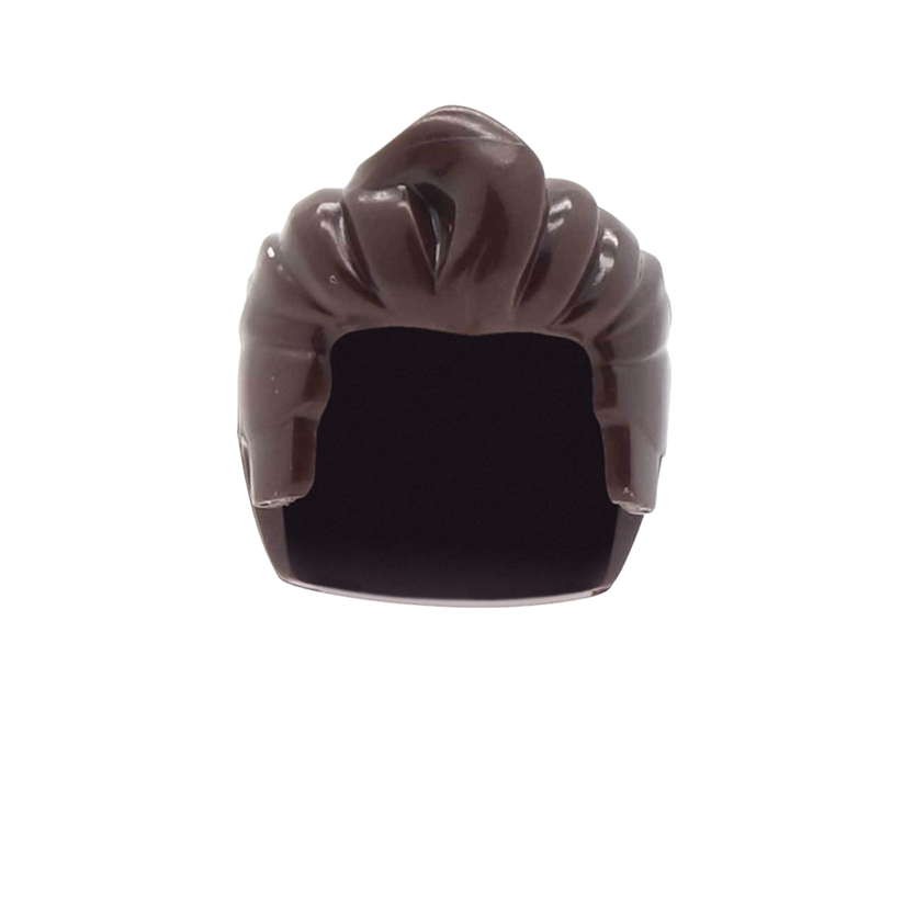 Dark Brown Quiff / Elvis - LEGO Minifigure Hair – Minifigs.me