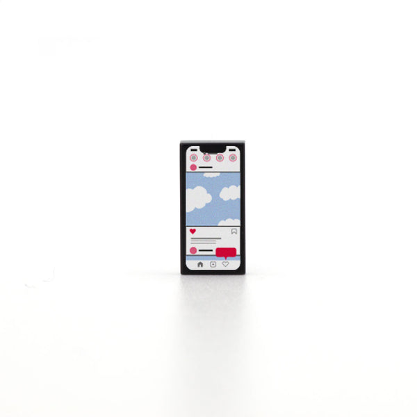 Insta Screen Pretend "Smartphone" - Custom Design Tile – Minifigs.me