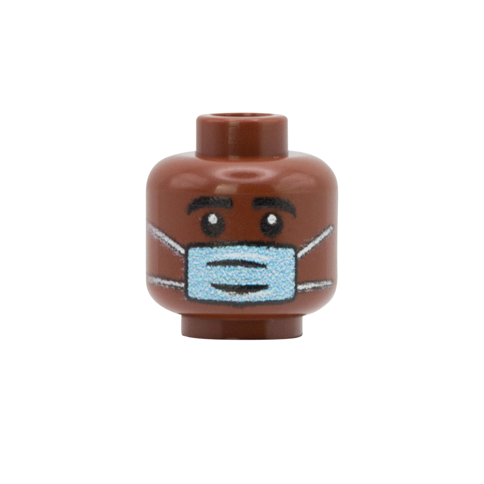 Medical Mask - Custom Minifigure Head – Minifigs.me