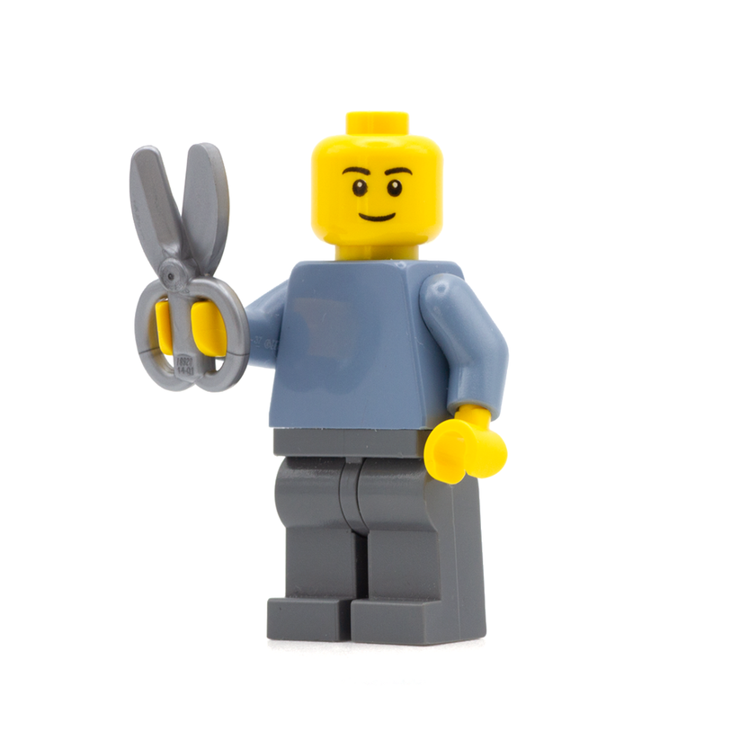 LEGO Scissors- Minifigure Accessory (Plastic Toy) – Minifigs.me