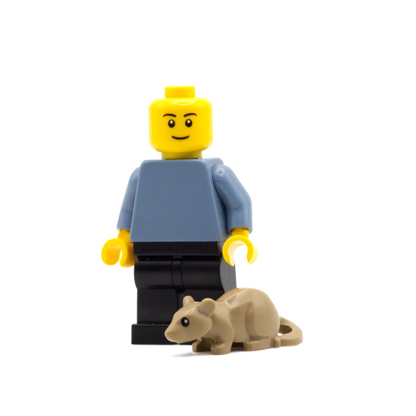 LEGO Dark Tan Rat – Minifigs.me