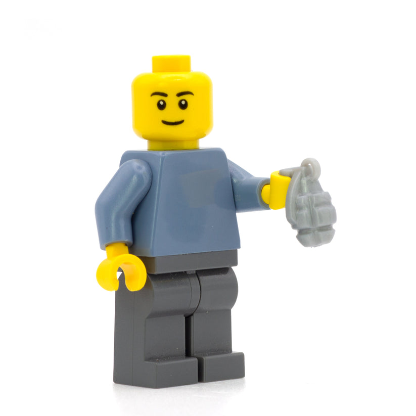 BrickForge Steel Pineapple Grenade - Minifigure Accessory – Minifigs.me