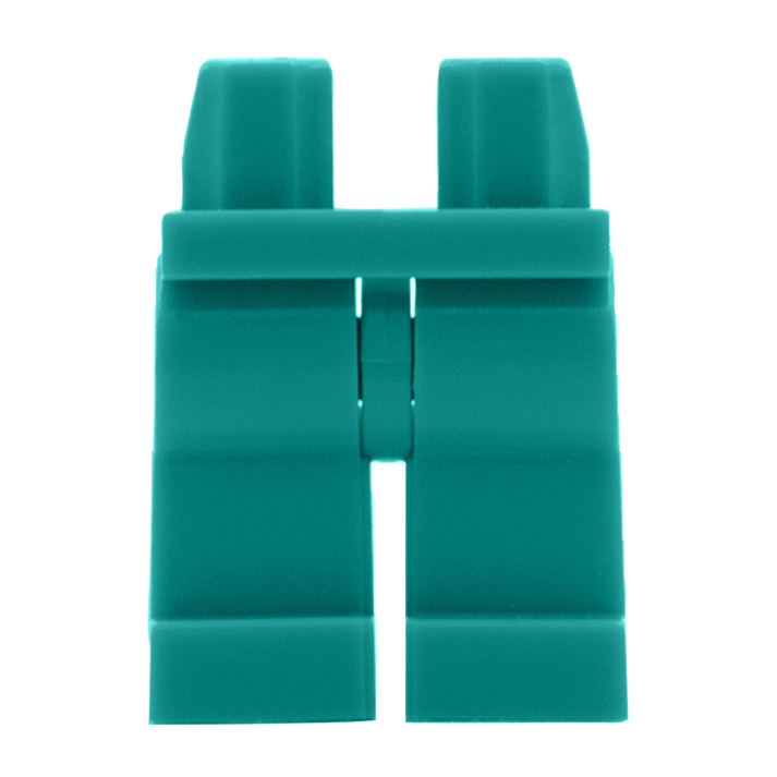 Teal Legs - LEGO Minifigure Legs – Minifigs.me