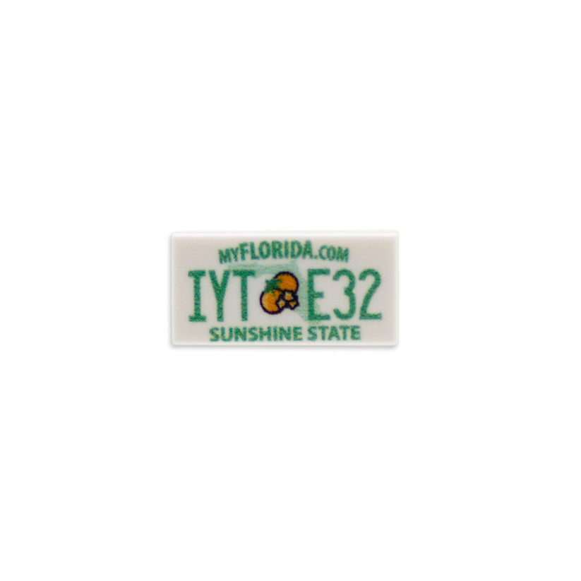 Personalised US License Plates - Custom Design Tiles – Minifigs.me