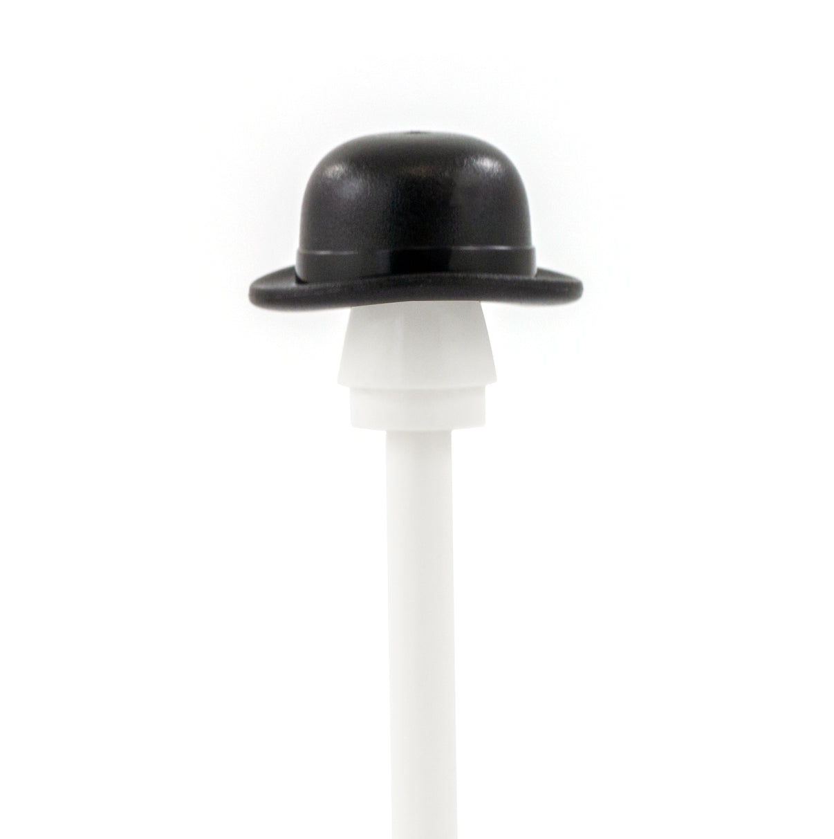 Black Bowler Hat - LEGO Minifigure Hat – Minifigs.me