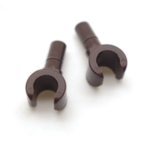 Dark Brown Gloves - LEGO Minifigure Hands – Minifigs.me