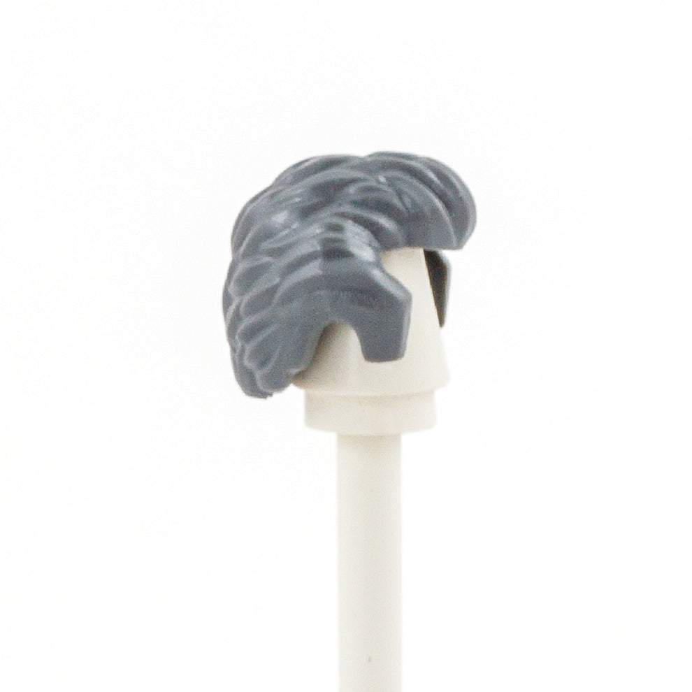 Dark Grey Receding - LEGO Minifigure Hair – Minifigs.me