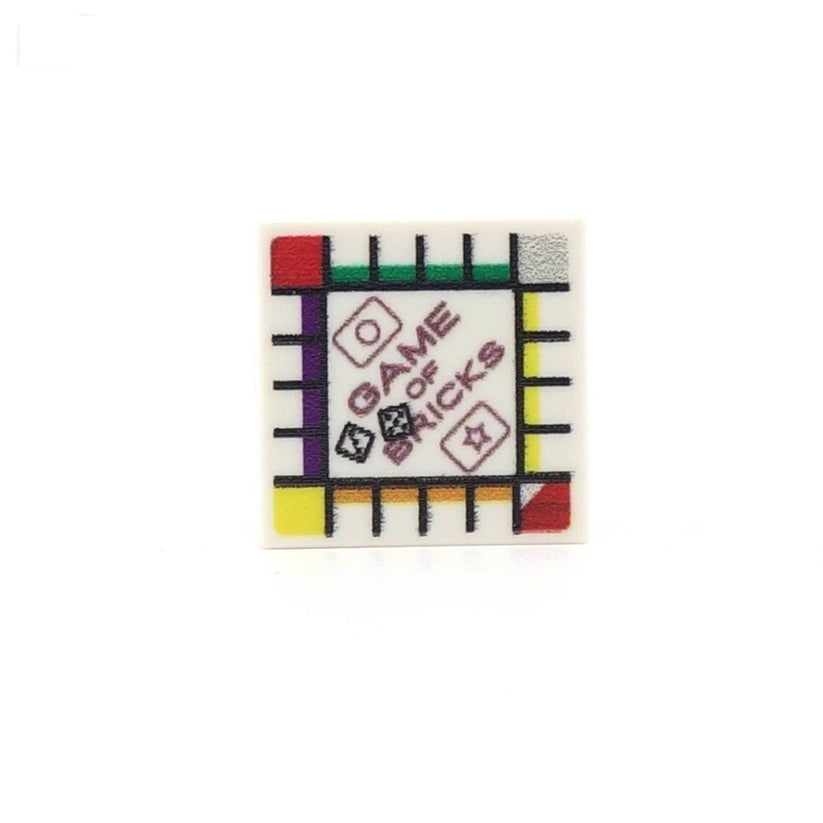 Pretend "Game of Bricks Board Game" - Custom Design Tile – Minifigs.me