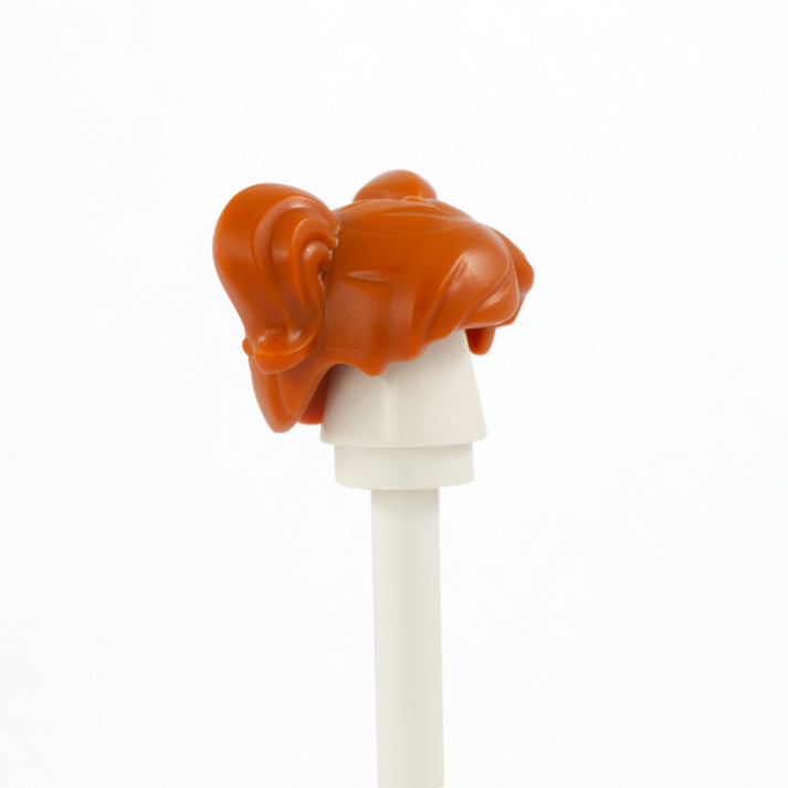 Ginger High Pigtails - LEGO Minifigure Hair – Minifigs.me