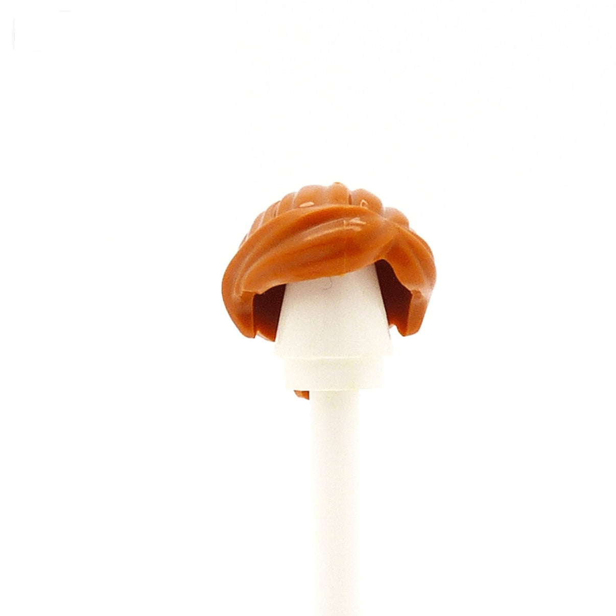 Ginger Ponytail with Swept Fringe - LEGO Minifigure Hair – Minifigs.me