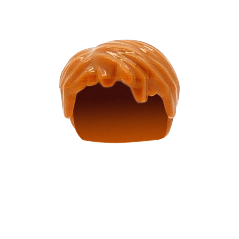 Ginger Tousled Short Hair - LEGO Minifigure Hair – Minifigs.me