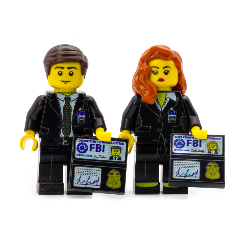 FBI Agents - Custom Design Minifigures – Minifigs.me