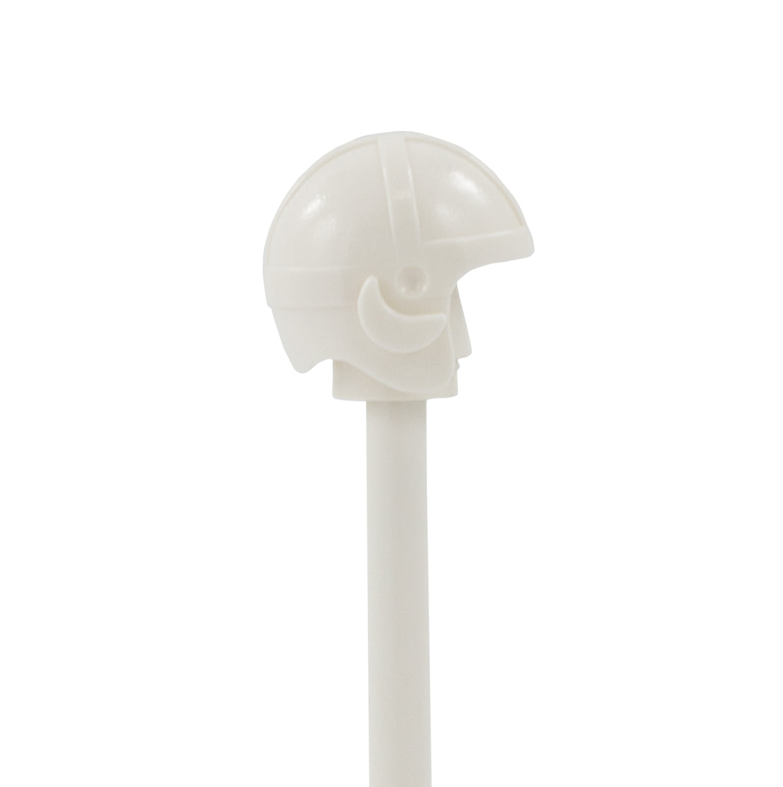 White Aviator Helmet - LEGO Minifigure Hat – Minifigs.me