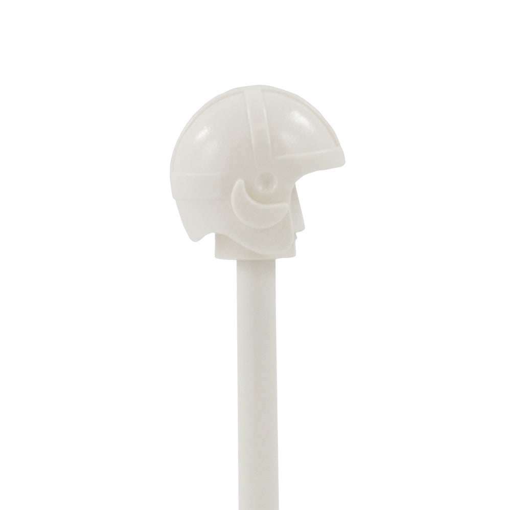 White Aviator Helmet - LEGO Minifigure Hat – Minifigs.me