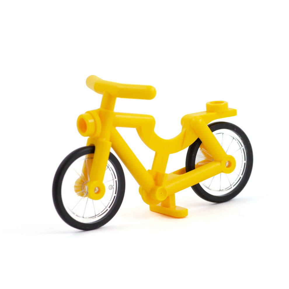 Yellow LEGO Bike - Minifigure Accessory – Minifigs.me